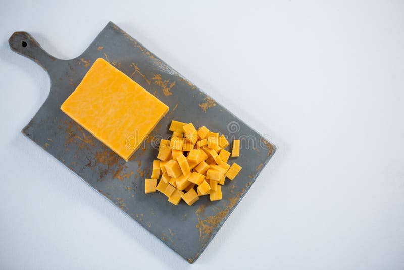 Cubes of cheese stock photo. Image of product, gourmet - 16866156