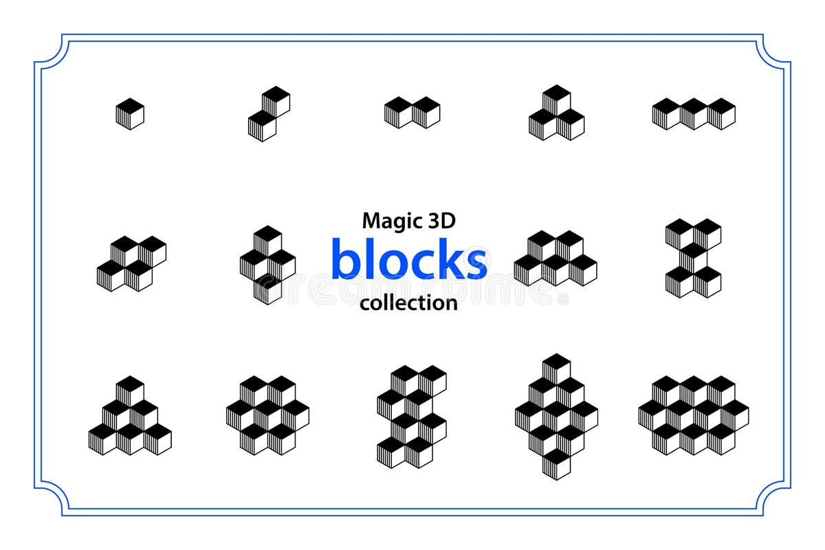 Blocks Combinations Stock Illustrations – 13 Blocks Combinations Stock ...