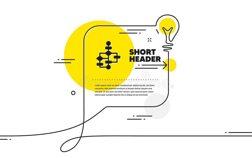 Block Diagram Icon. Path Scheme Sign. Vector Stock Vector ...
