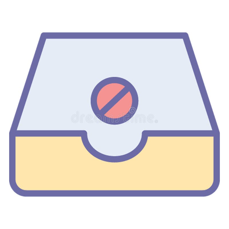 Block, Disabled Isolated Vector Icon Which Can Easily Modify or Edit ...