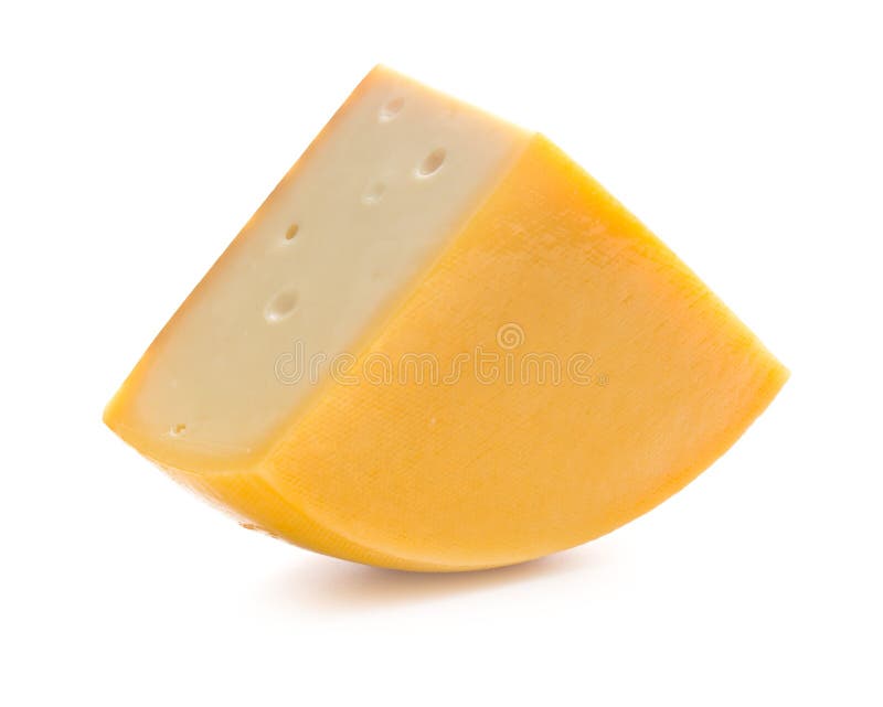 Block of edam cheese stock photo. Image of closeup, studio - 63905152