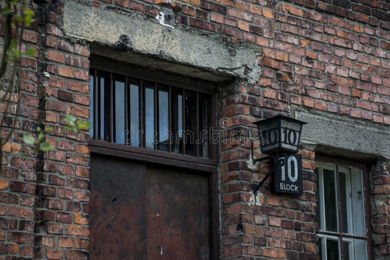 Block 10 Execution Wall Concentration Camp Auschwitz Birkenau KZ Poland ...
