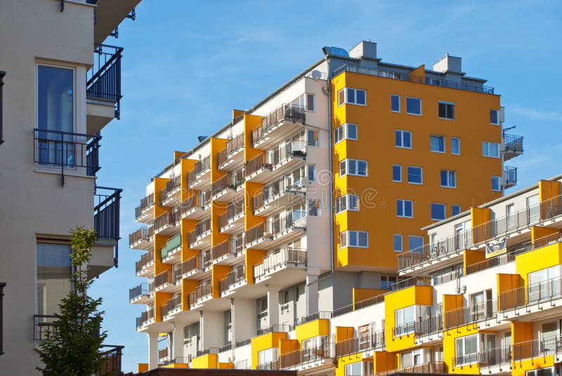 Block of flats stock image. Image of home, building, house - 27962567