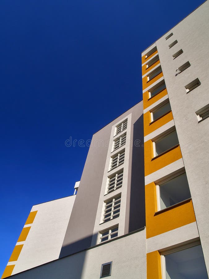 Block of flats stock photo. Image of urban, contemporary - 3219586