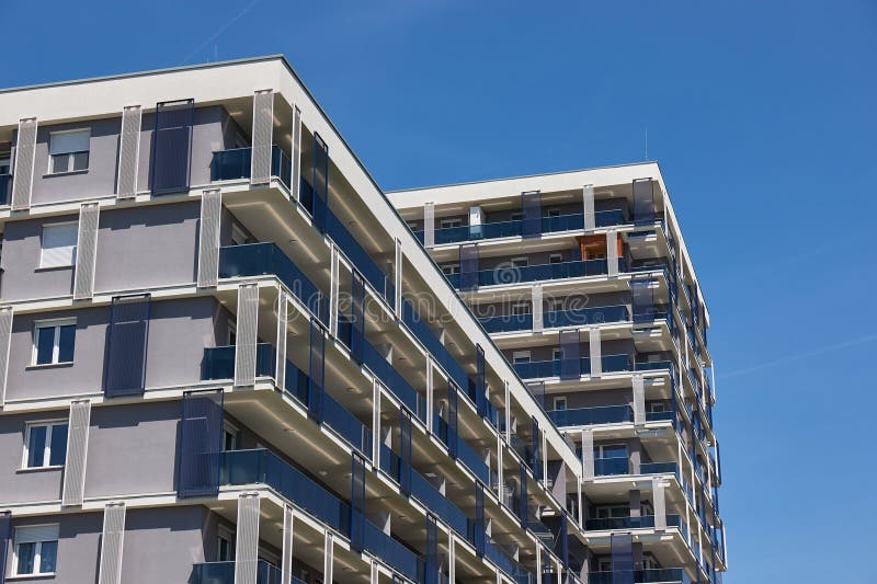 Block of Flats stock photo. Image of residential, flat - 322662948
