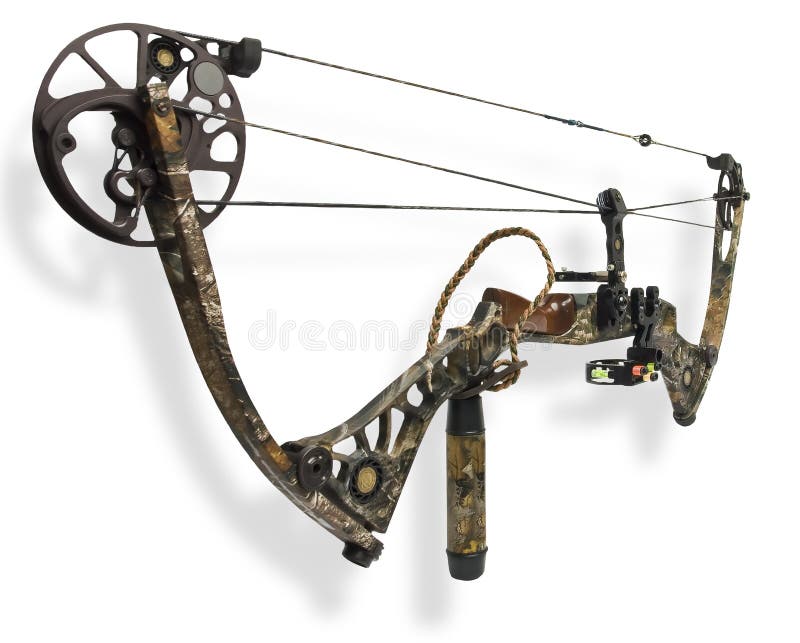 Block the hunting bow stock image. Image of color, weapon - 24147165