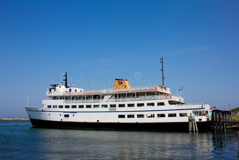 The Ferry To Block Island in Point Judith, Rhode Island Editorial Stock ...