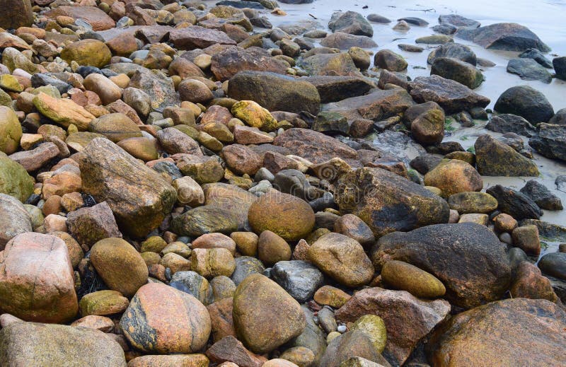 Block Island Rocks 20 stock photo. Image of moraine - 100676760