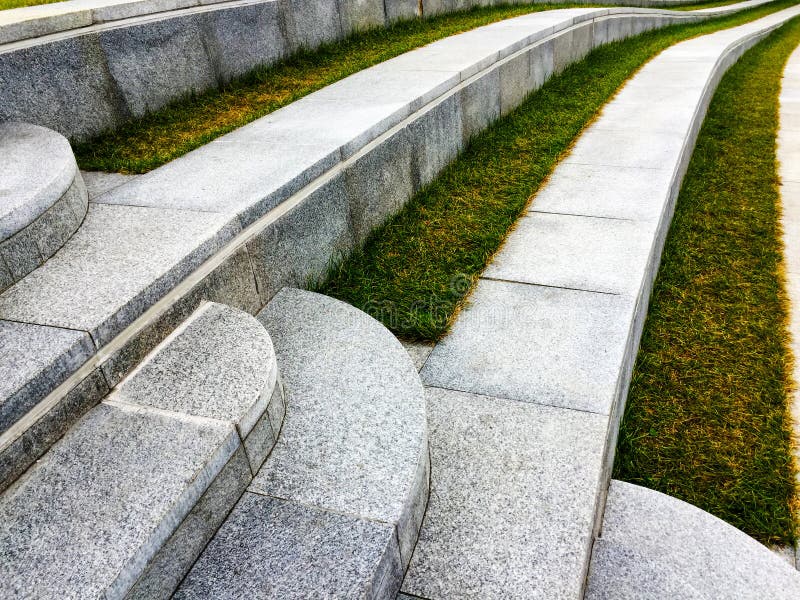 Block Lane on Lawn Green Grass in September Stock Image - Image of ...