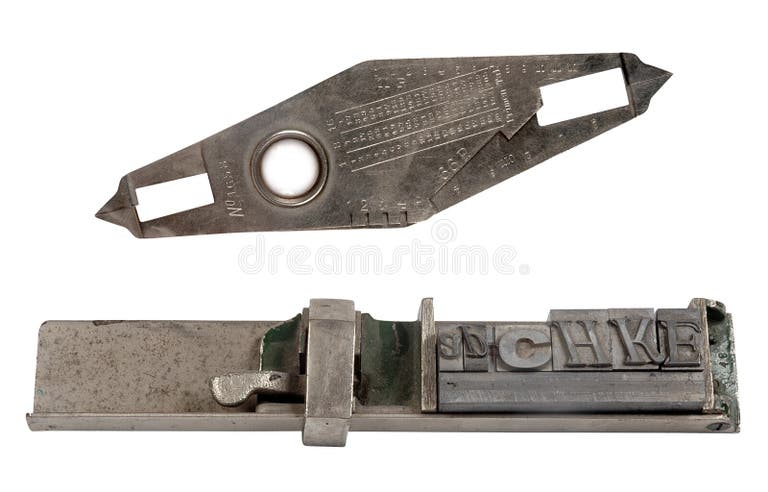 Block Letters and Measuring Tool Stock Photo - Image of measuring ...
