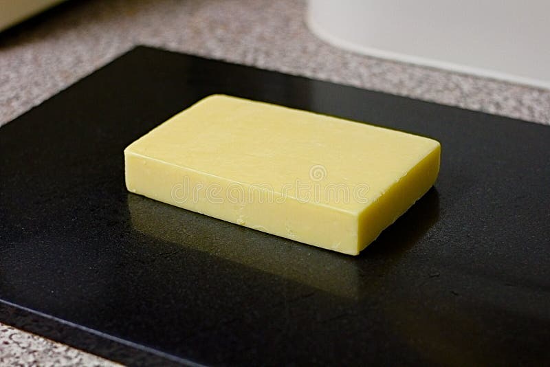 Block of Mild Chester Cheese Stock Photo - Image of chedder, block ...