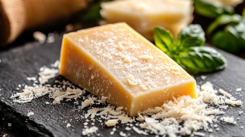 Block Parmesan Cheese Pieces Around Stock Photos - Free & Royalty-Free ...