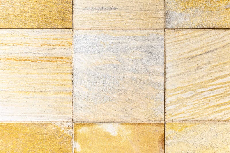 Block Pattern Of Brown Stone Cladding Wall Stock Image - Image of ...