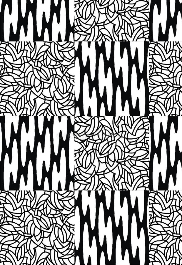 BLOCK PATTERN DESIGN ALLOVER BACKGROUND for PRINT Stock Illustration ...