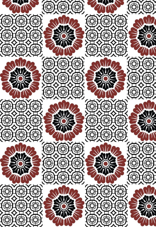 BLOCK PATTERN DESIGN ALLOVER BACKGROUND for PRINT Stock Illustration ...