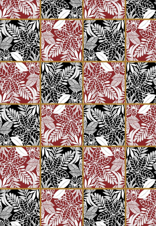 BLOCK PATTERN DESIGN ALLOVER BACKGROUND for PRINT Stock Illustration ...