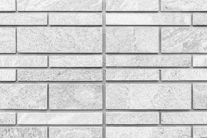 Block Pattern of White Stone Cladding Wall Stock Photo - Image of front ...