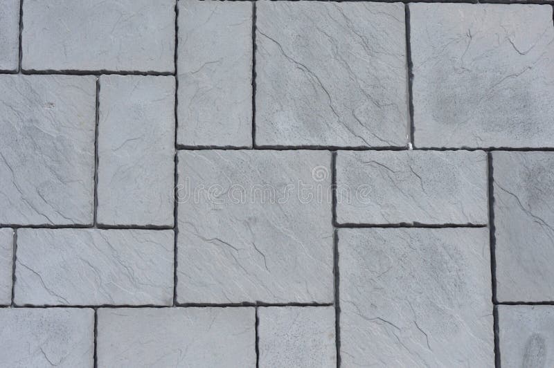 Grey Paving As a Backdrop or Background Stock Image - Image of ...