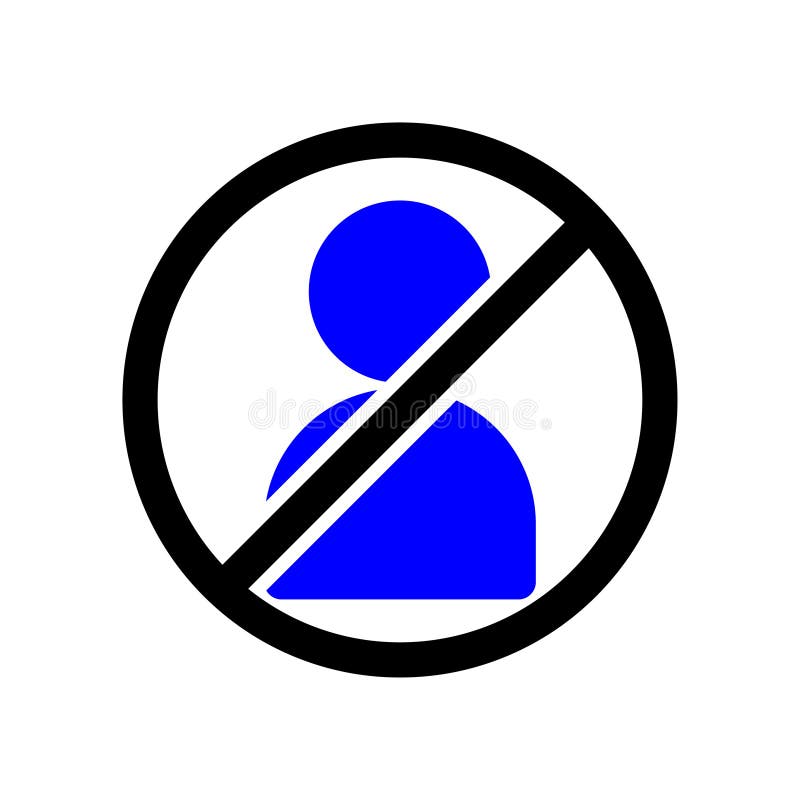 Block People Vector Icon stock vector. Illustration of symbol - 198707537