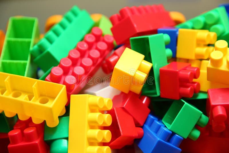 Block Pieces Can Be Assembled and Connected in Many Ways, To Construct ...