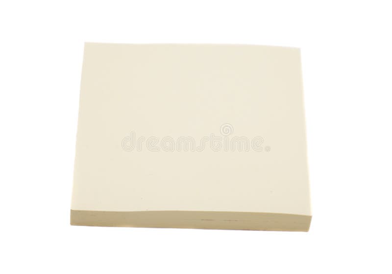 Block of post-it notes stock photo. Image of glue, sentence - 56106882