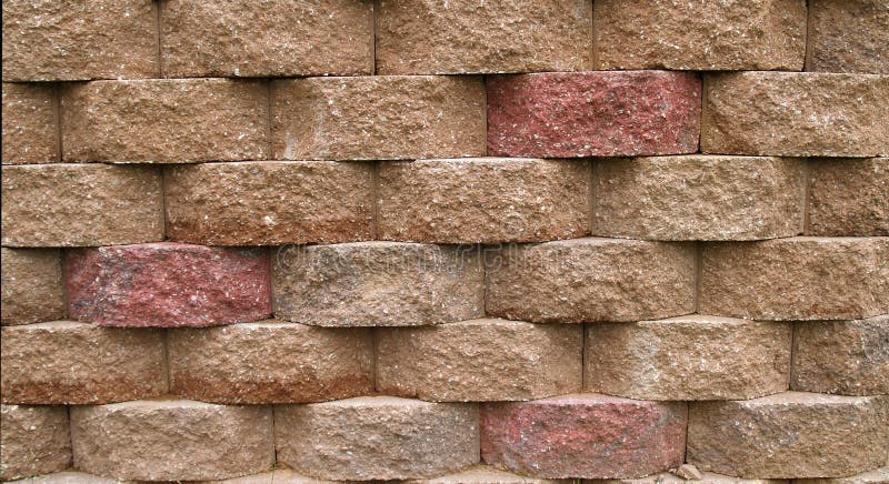 Multi-Layered Blue Brick Wall - Free Photo from StockFreeImages