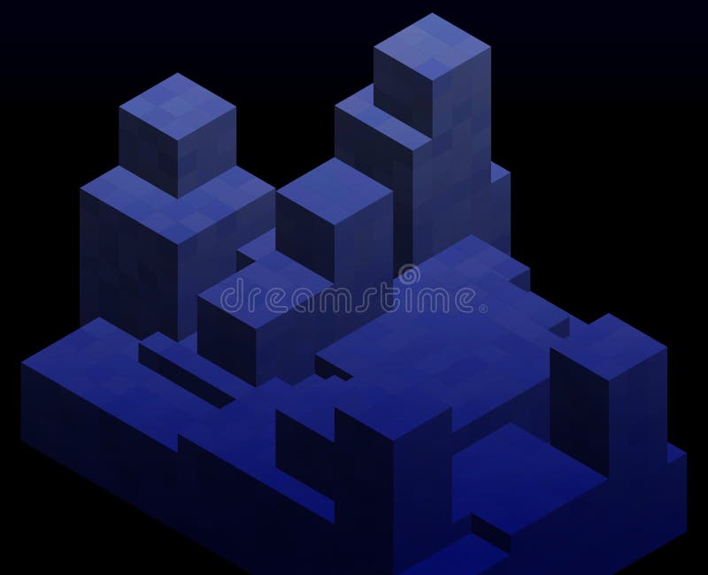 Block shapes stock illustration. Illustration of information - 7119801