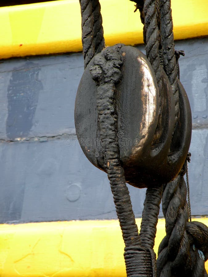 Block and Tackle stock image. Image of sails, simple - 15814203