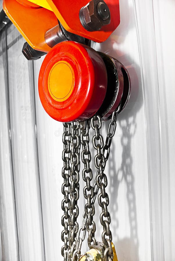 Block and tackle stock image. Image of lift, industry - 31231641