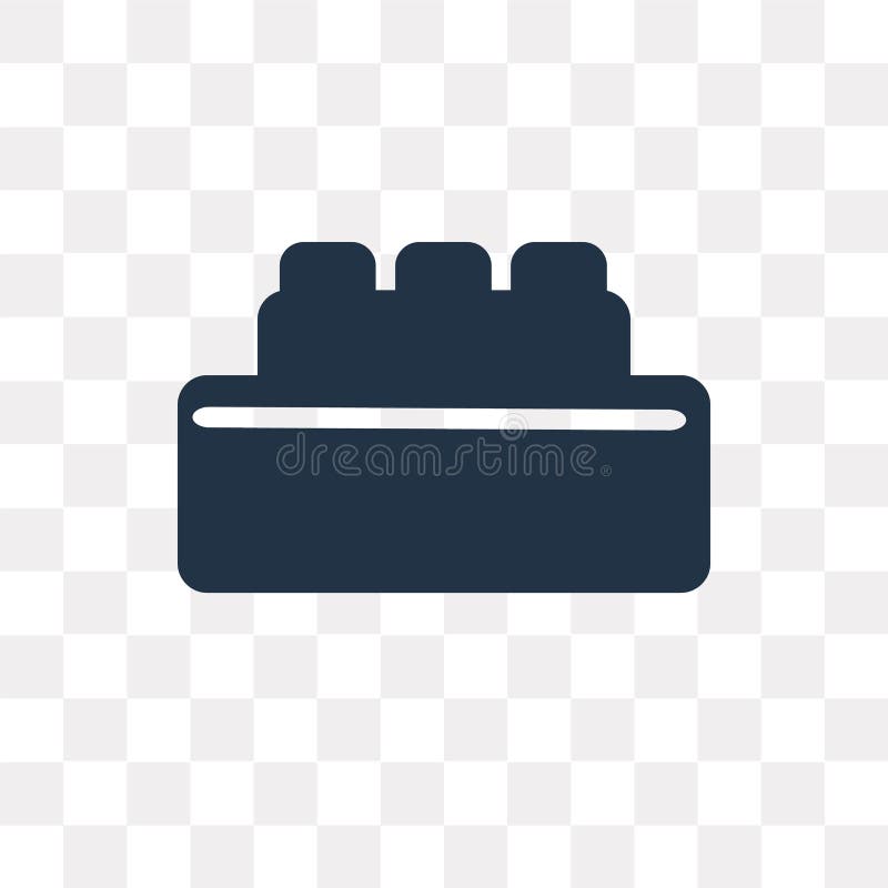 Block Vector Icon Isolated on Transparent Background, Block Tra Stock ...