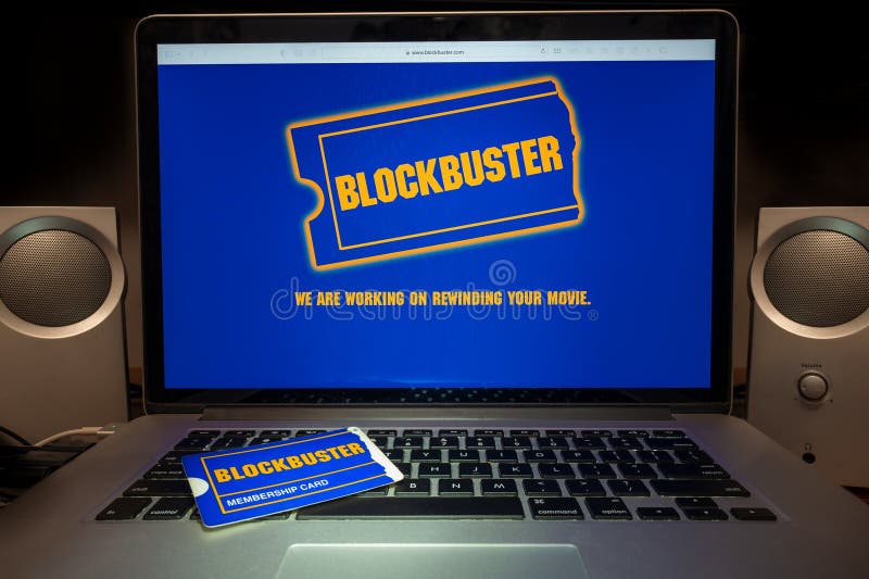 Blockbuster Membership Card Logo Evolution Stock Photos - Free ...