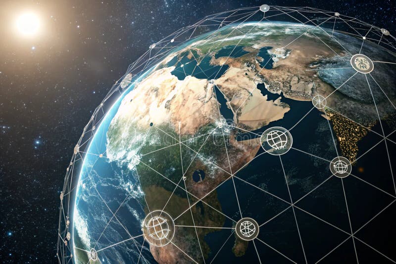 Blockchain and AI Technology Shaping a Decentralized Future World Stock ...