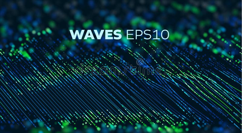 Data Grid Vector Abstract Background. Binary Code Structure. Bigdata ...