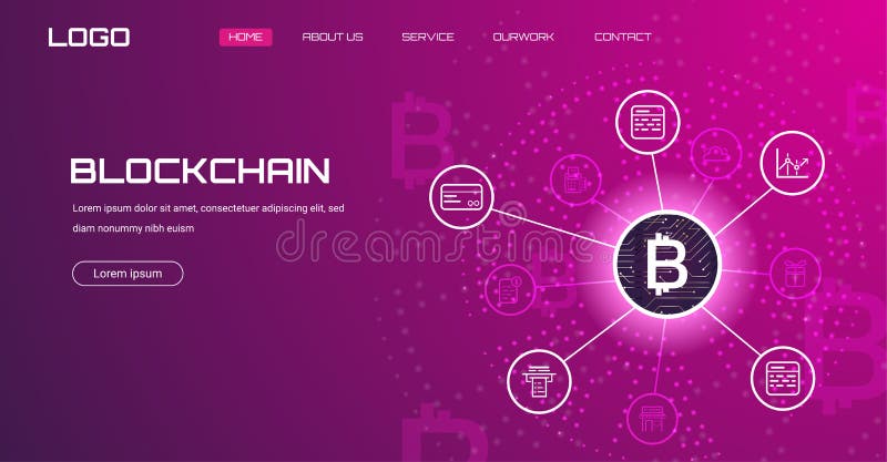 Blockchain Banner Stock Illustrations – 11,502 Blockchain Banner Stock ...