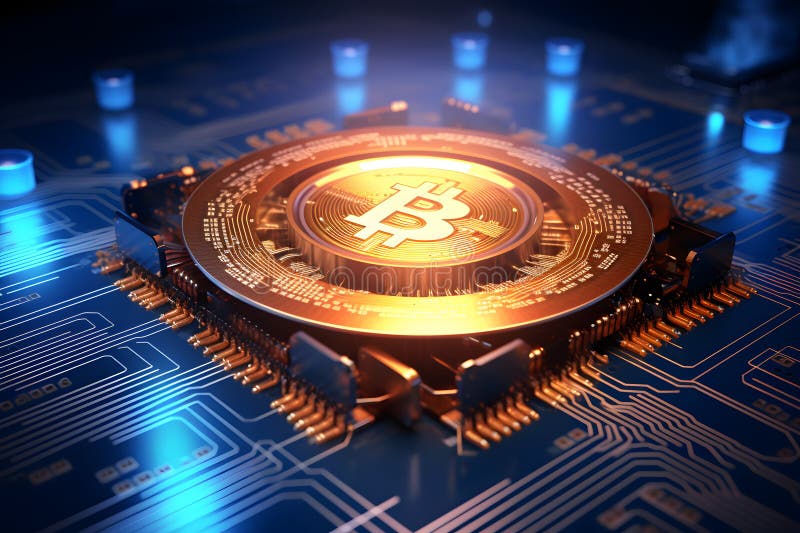 Blockchain, Circuit with Computer Information Processor, Mind of a ...