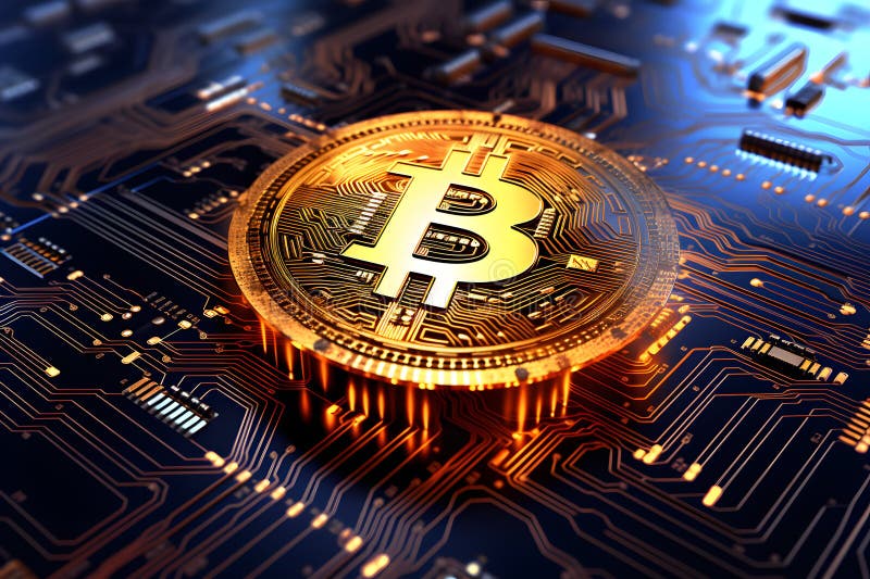 Blockchain, Circuit with Computer Information Processor, Mind of a ...