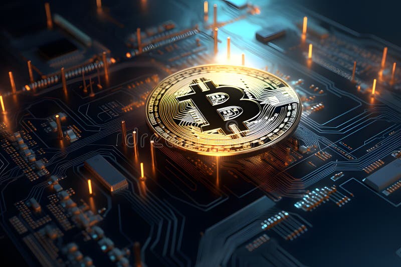 Blockchain, Circuit with Computer Information Processor, Mind of a ...