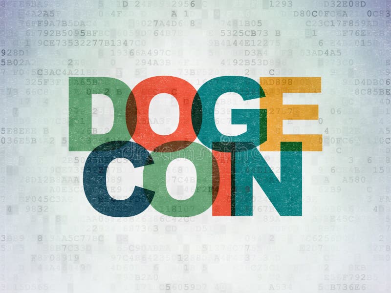 Text Dogecoin Stock Illustrations – 127 Text Dogecoin Stock ...
