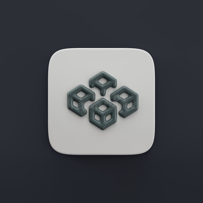Blockchain 3d Icon Stock Illustrations – 9,098 Blockchain 3d Icon Stock ...