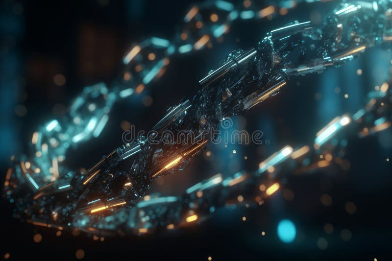 The Blockchain DNA: a Stunning Sci-Fi Cinematic Render in 8K with ...