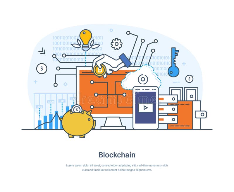 Blockchain Doodle Stock Illustrations – 573 Blockchain Doodle Stock ...