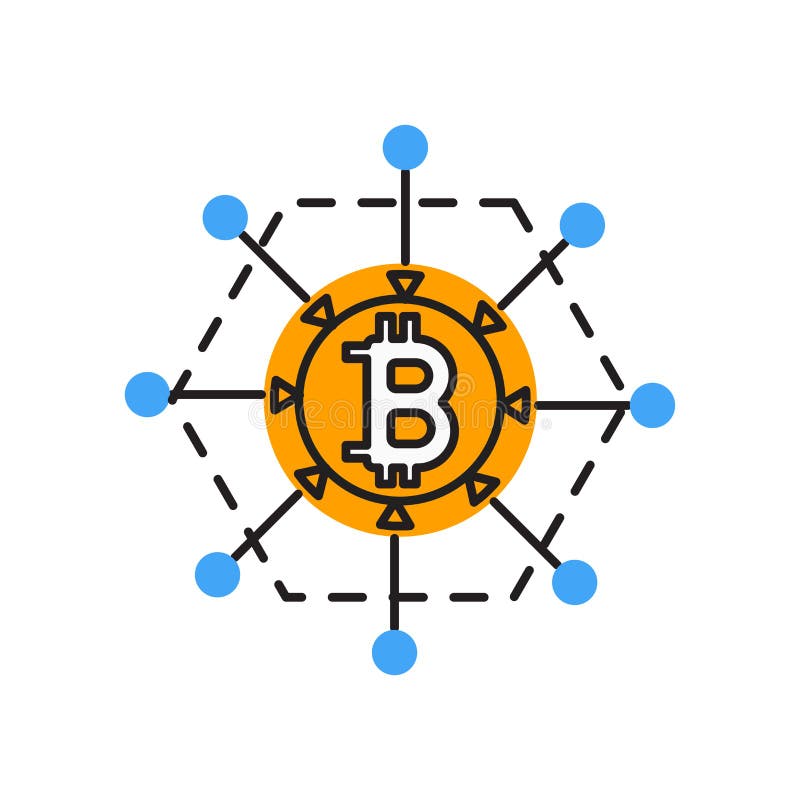 Blockchain Icon Vector Sign and Symbol Isolated on White Background ... Blockchain Icon Vector Sign and Symbol Isolated on White Background ...
