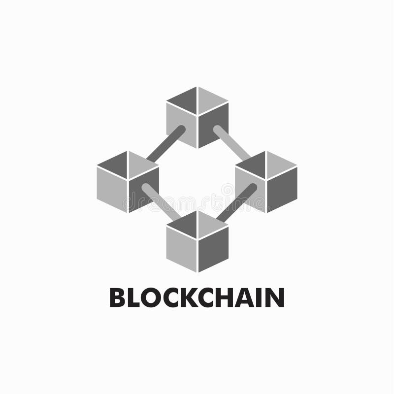 Blockchain Logo Vector Template Design Stock Vector - Illustration of ...