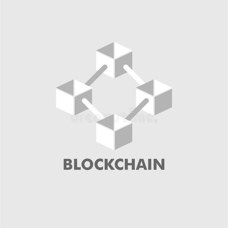 Blockchain Logo Vetora Template Design Ilustração do Vetor - Ilustração ...