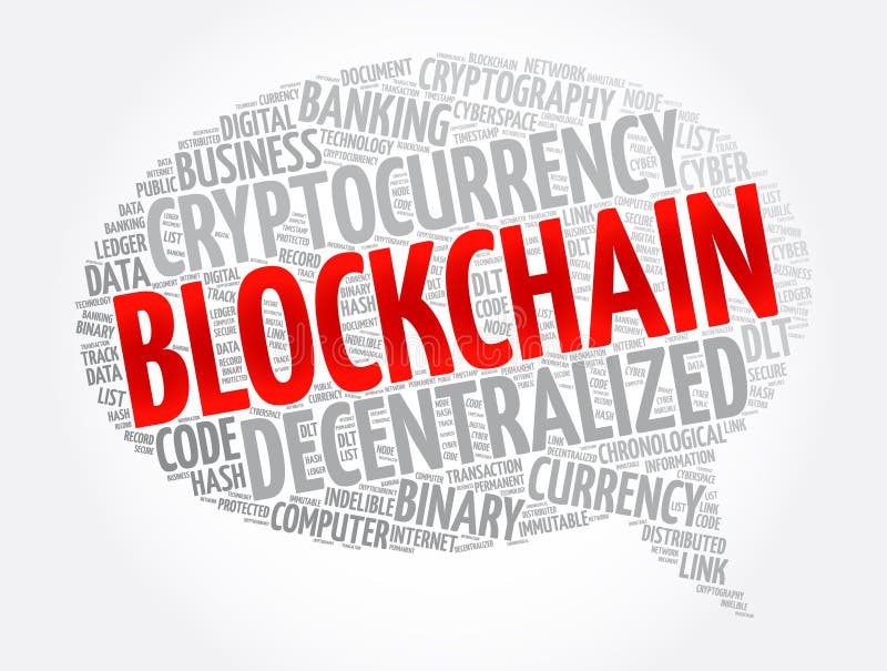 Chain Message Bubble Word Cloud Collage Stock Illustrations – 5 Chain ...