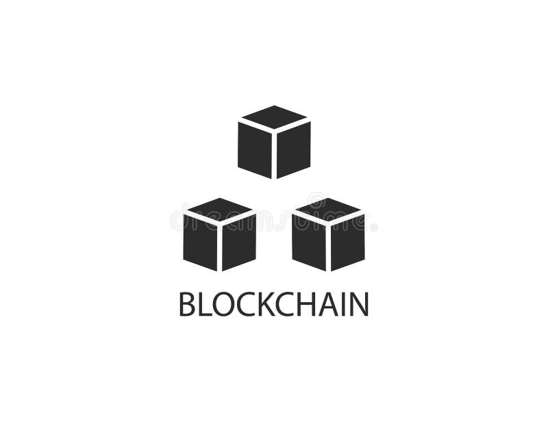 Blockchain, Network Icon. Vector Illustration. Flat Design Stock Vector ...