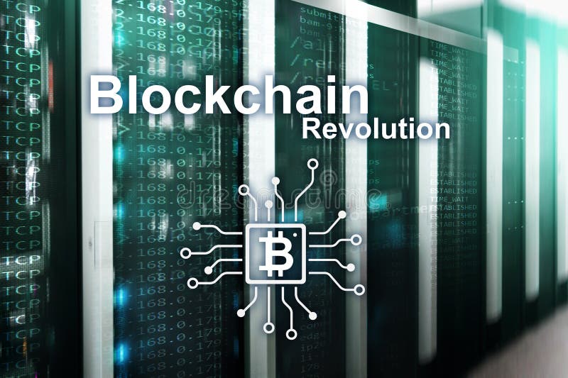 Blockchain Revolution, Innovation Technology in Modern Business Stock ...