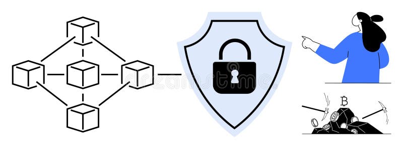 Blockchain Security with Illustrations of Network, Encryption, and ...