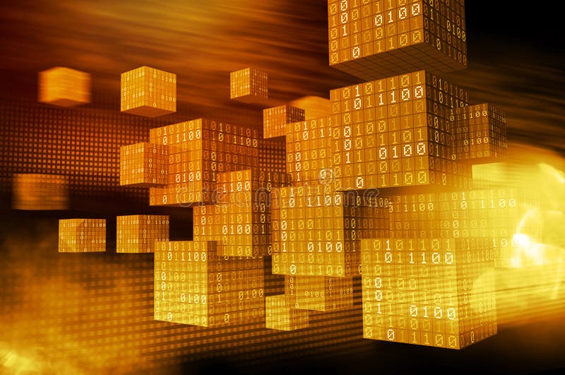 Golden Age of Computer Technology Stock Photo - Image of modern ...