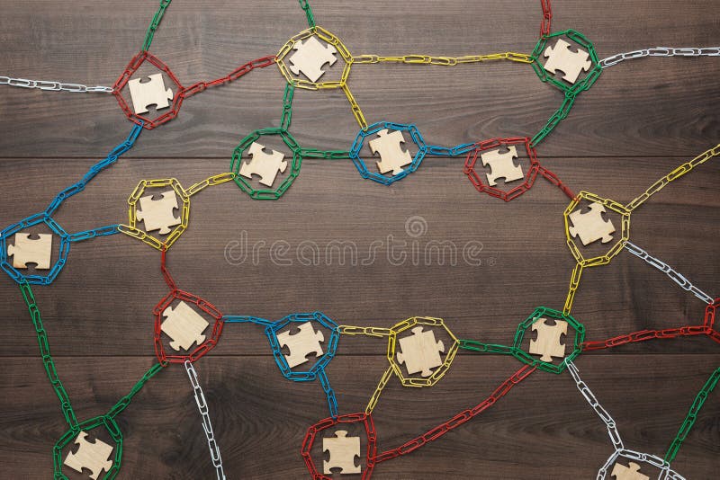 Concept of blockchain stock image. Image of protocol - 110531181